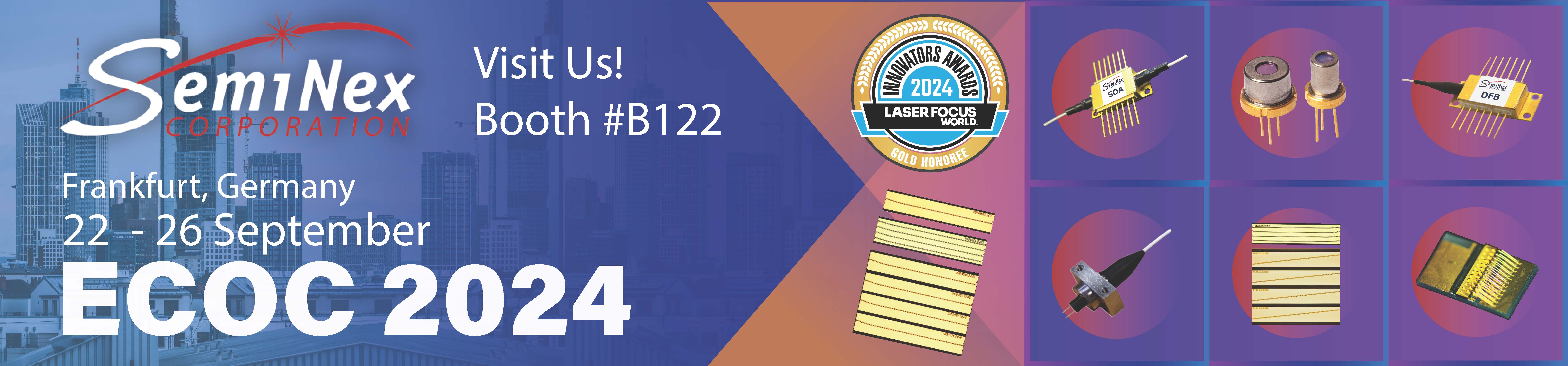 Visit SemiNex at ECOC 2024